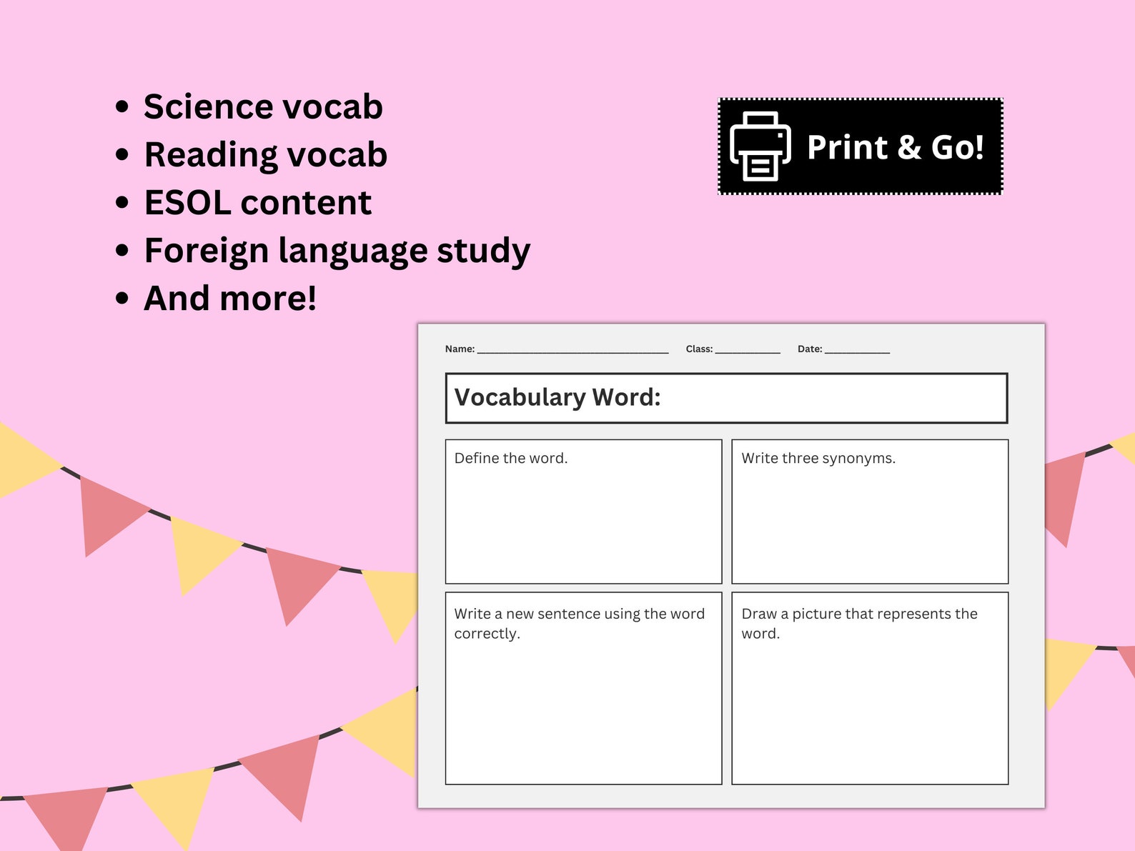 Vocabulary Mind Map, Mind Map, Word Map, Graphic Organizer, Vocab ...