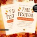 Editable Fall Festival Fall Harvest Flyer/poster Printable Halloween ...