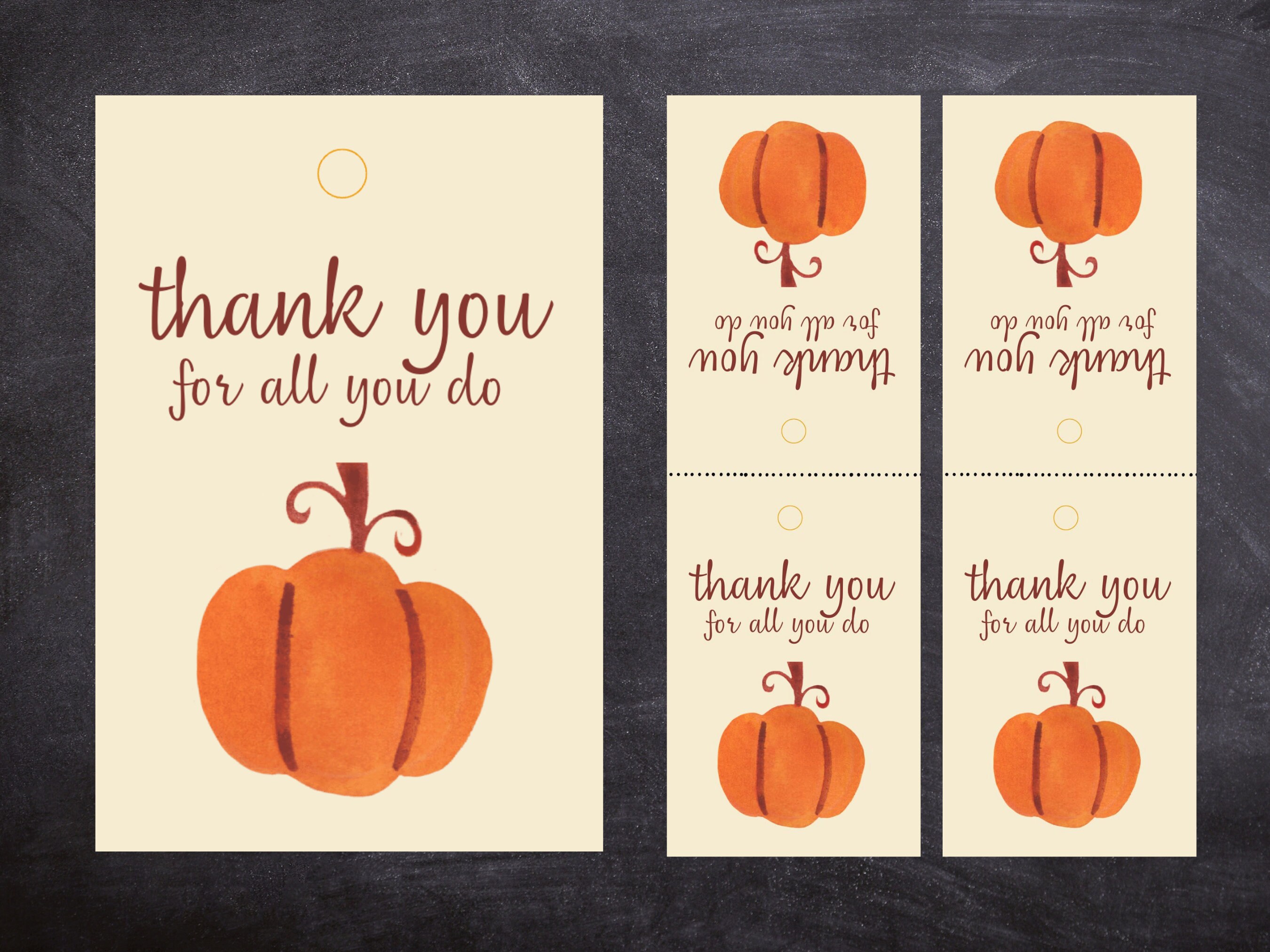 Thanksgiving Treat Tags Printable, Treat Bag Tags, Thanksgiving Gift ...