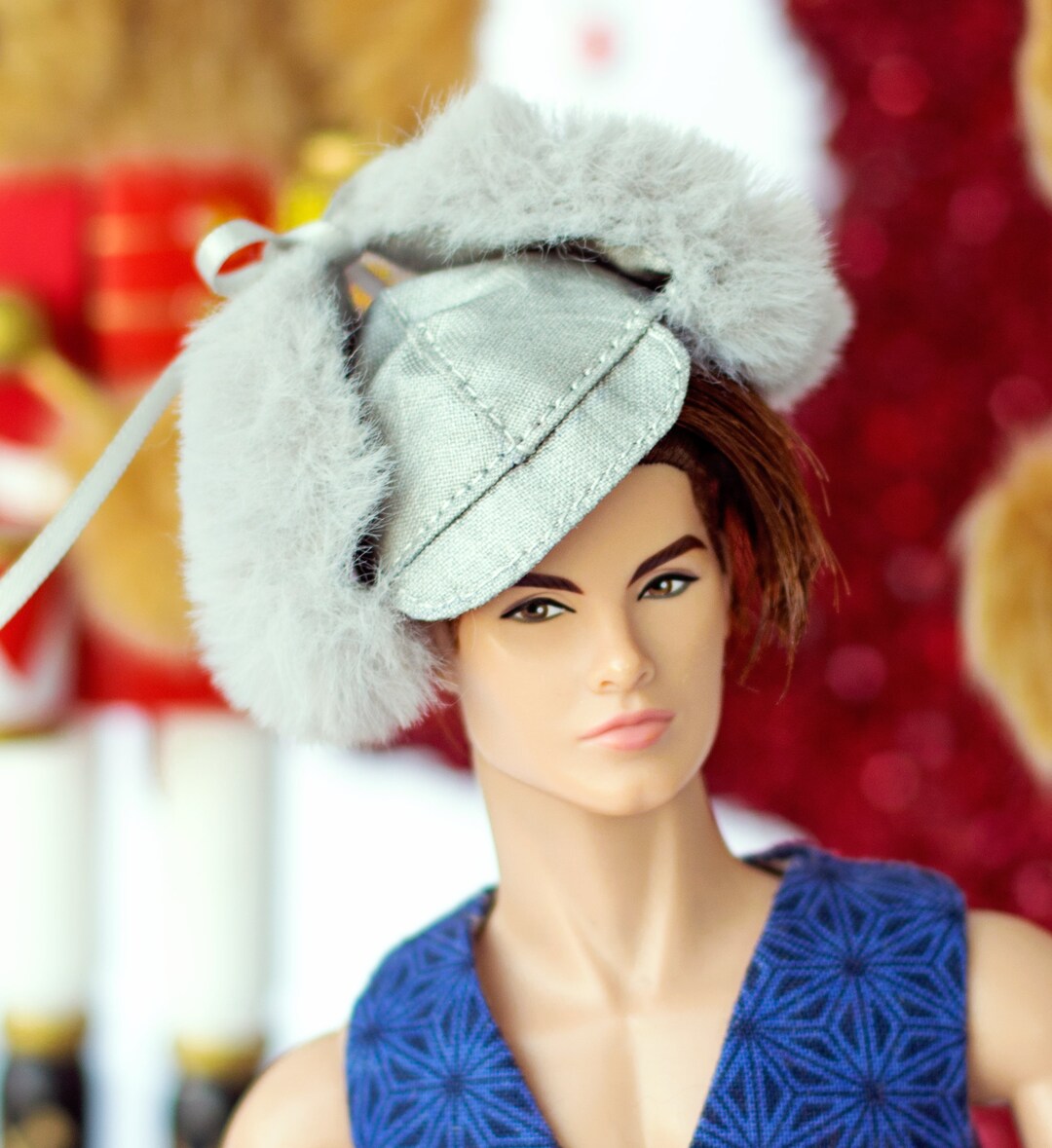 Sherlock Holmes Deer-stalking Hat With Fur - Etsy