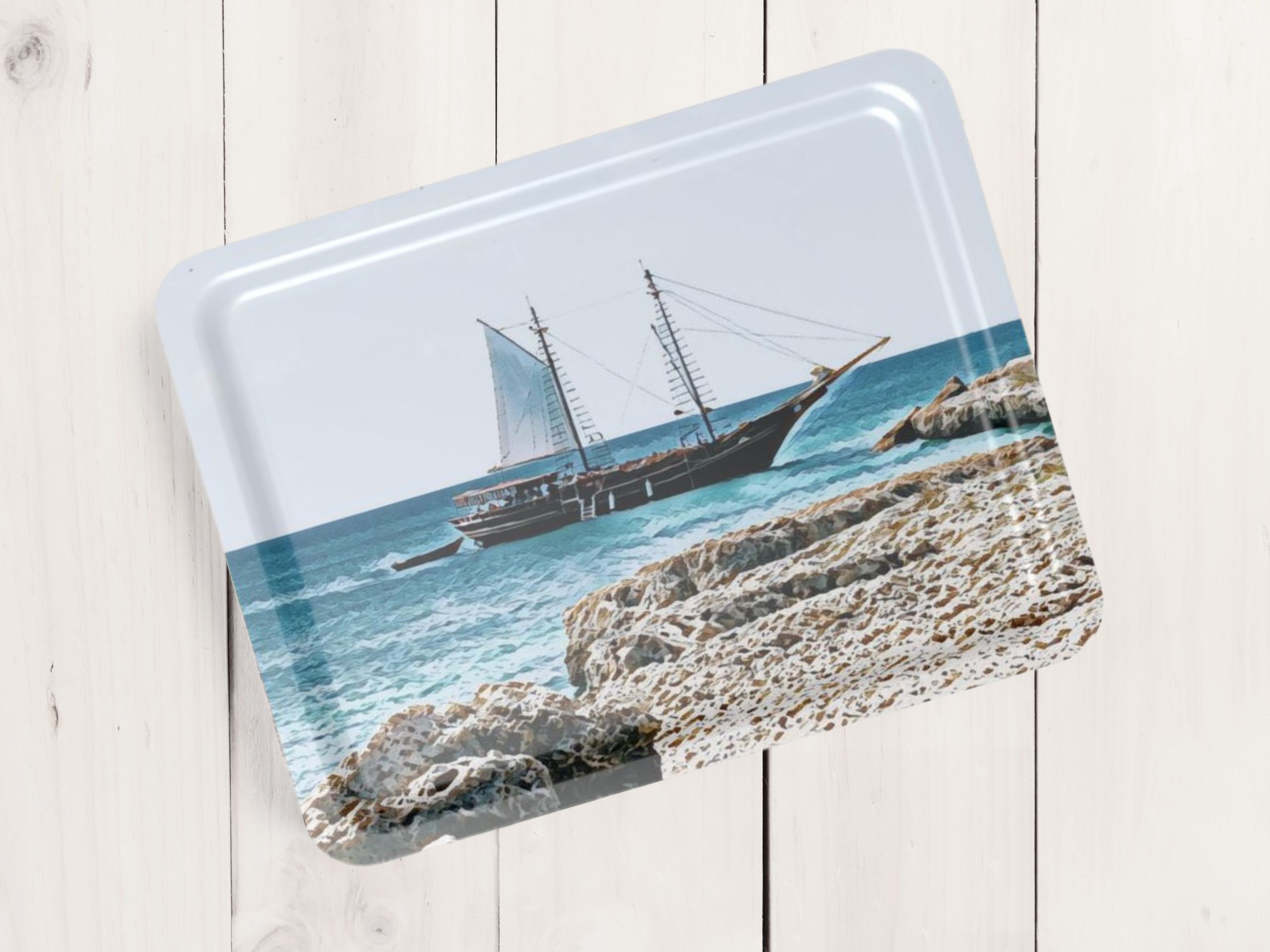 Decorative Nautical Tray Made in UK, Personalized Gift for Her or Him ...
