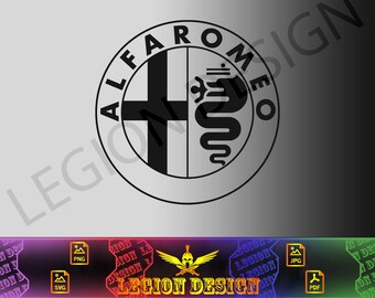 Alfa Romeo Png - Etsy