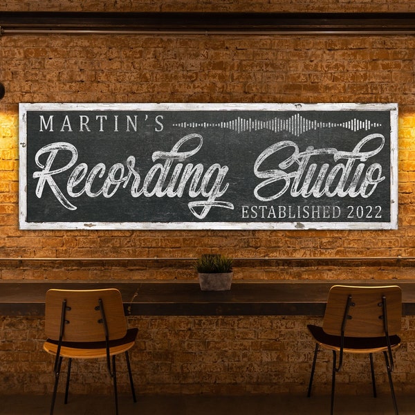 Recording Studio - Etsy