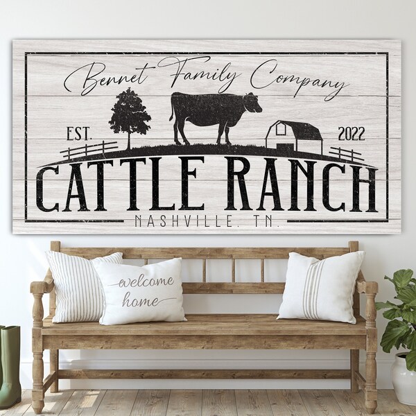 Ranch Sign - Etsy