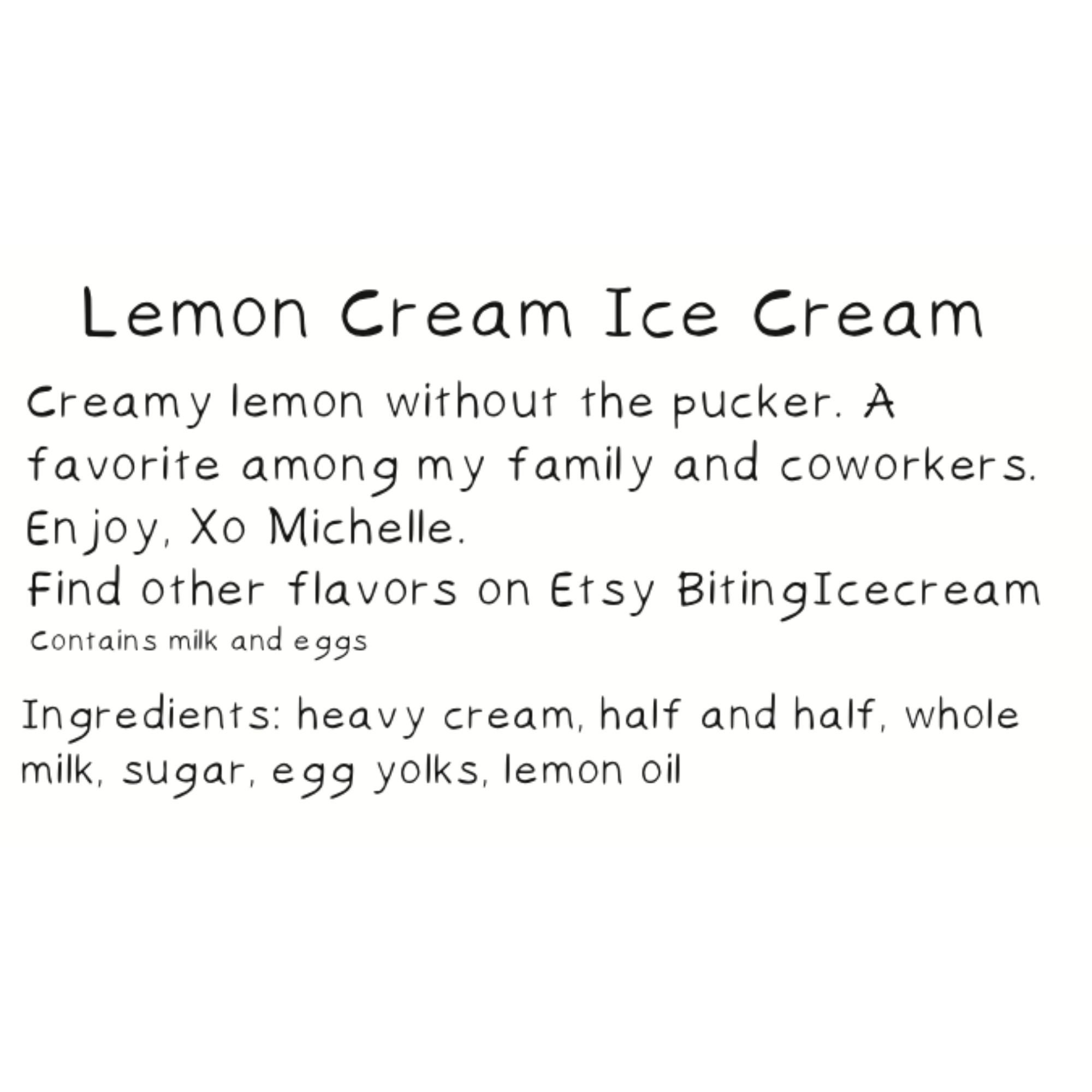 Creamy Lemon Freeze Dried Ice Cream All Natural Handmade Astronaut Ice ...
