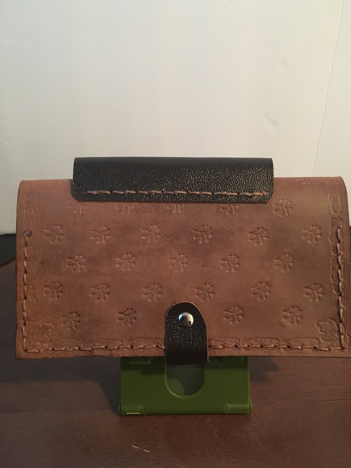 Checkbook Case Model #1/customized Handmade Leather Checkbook Case With ...