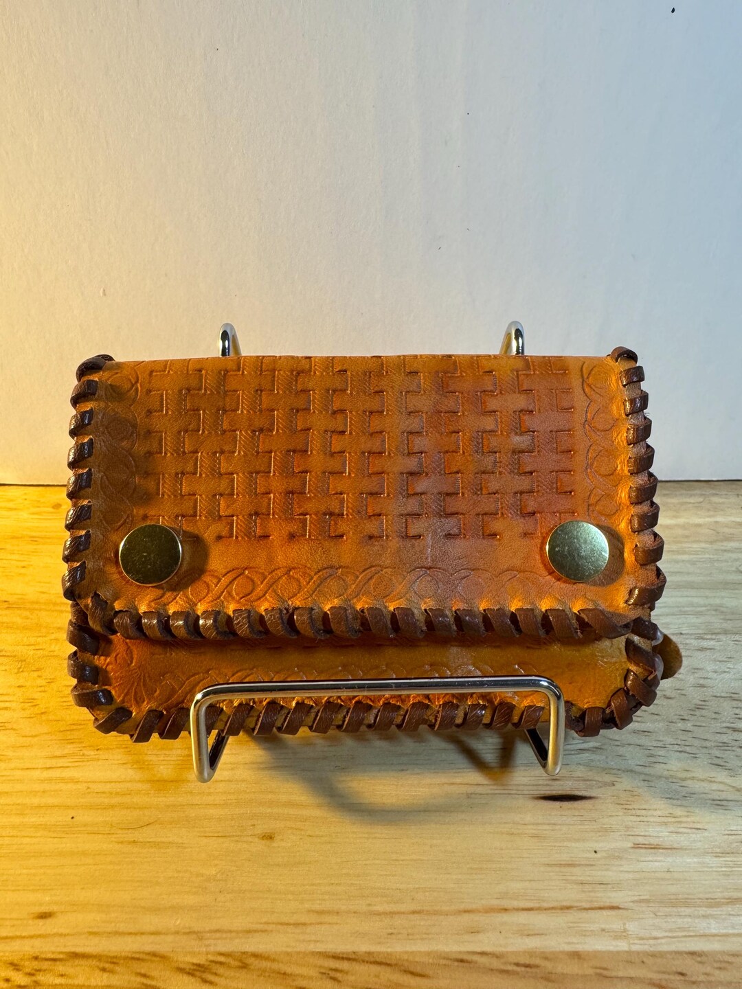 Mini Trucker Wallet Model #5/ Customized Handmade Leather Wallet for ...