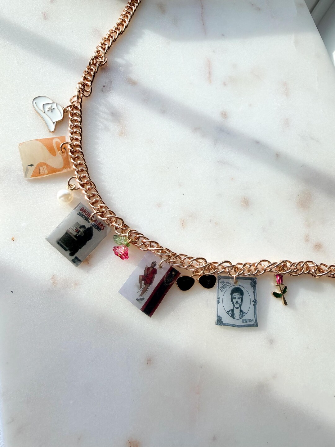Bruno Mars Album Covers Charms Purse Chain - Etsy