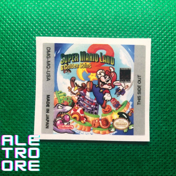Super Mario Land 2 Sticker - Etsy