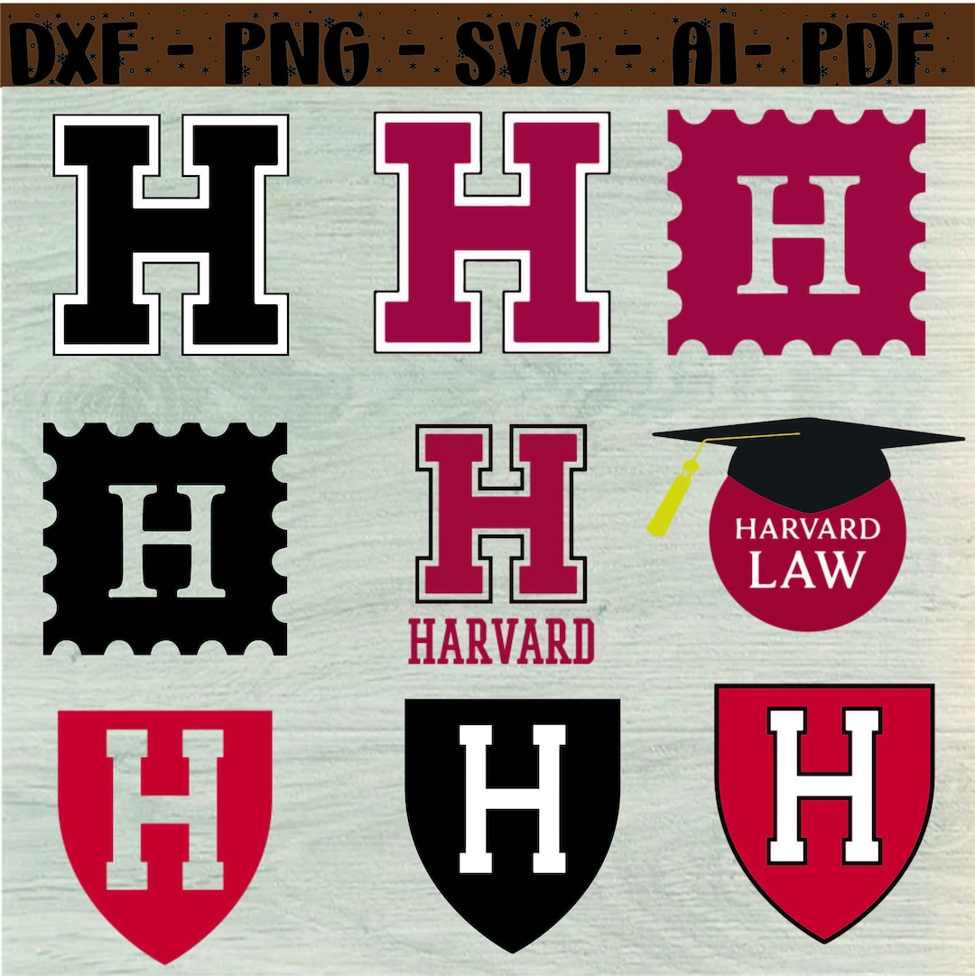 Harvard University Svg Harvard College Designscollege Sport - Etsy