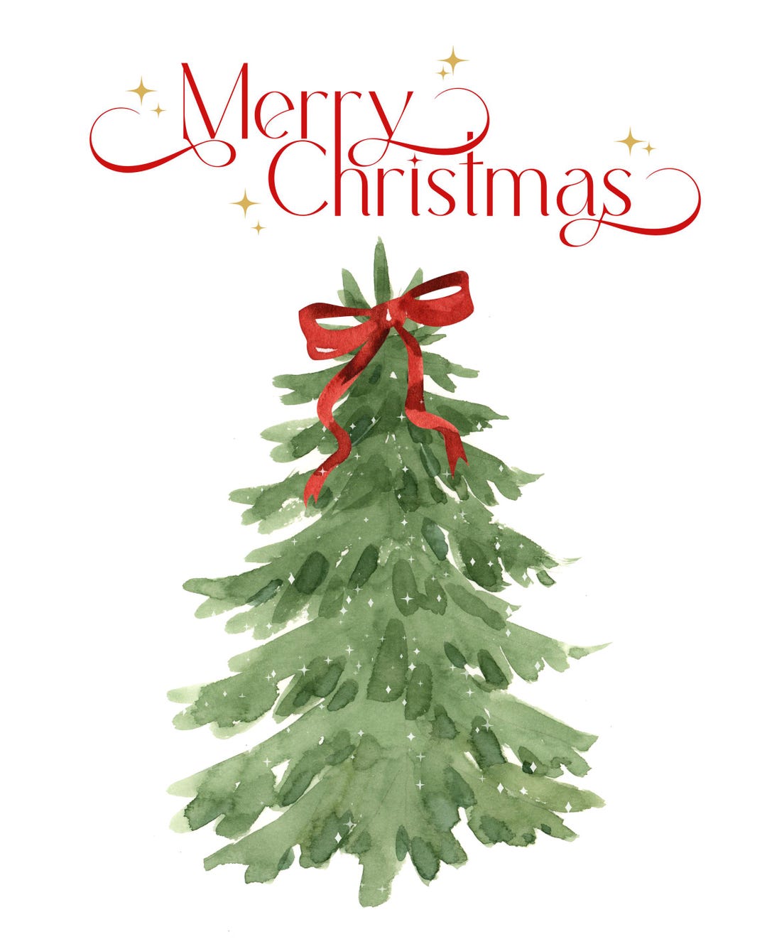 Chistmas Tree Digital Download Holiday Cards,tags,design,decor ...