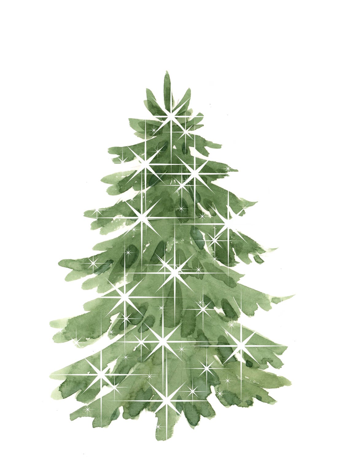 Chistmas Tree Digital Download Holiday Cards,tags,design,decor ...