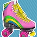 Retro 80s Roller Skate - Etsy