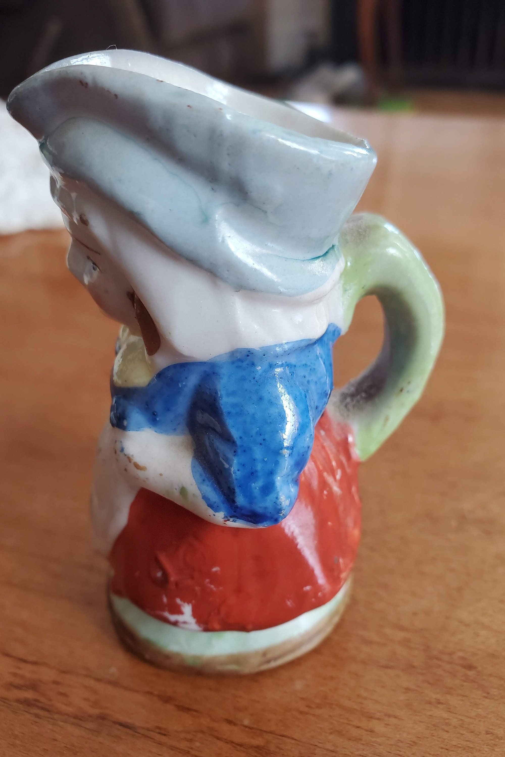 Vintage Colonial Woman Toby Jug - Etsy