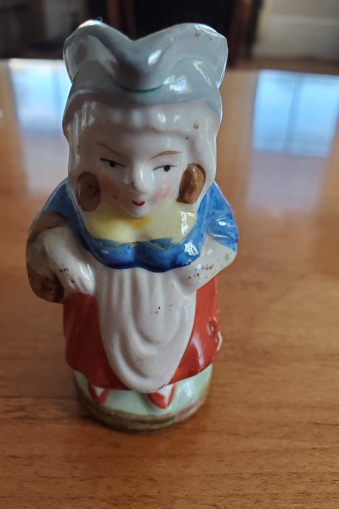 Vintage Colonial Woman Toby Jug - Etsy