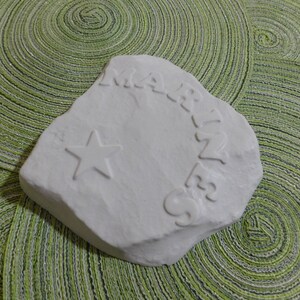 Concrete USMC Plaque Garden Stone - Etsy