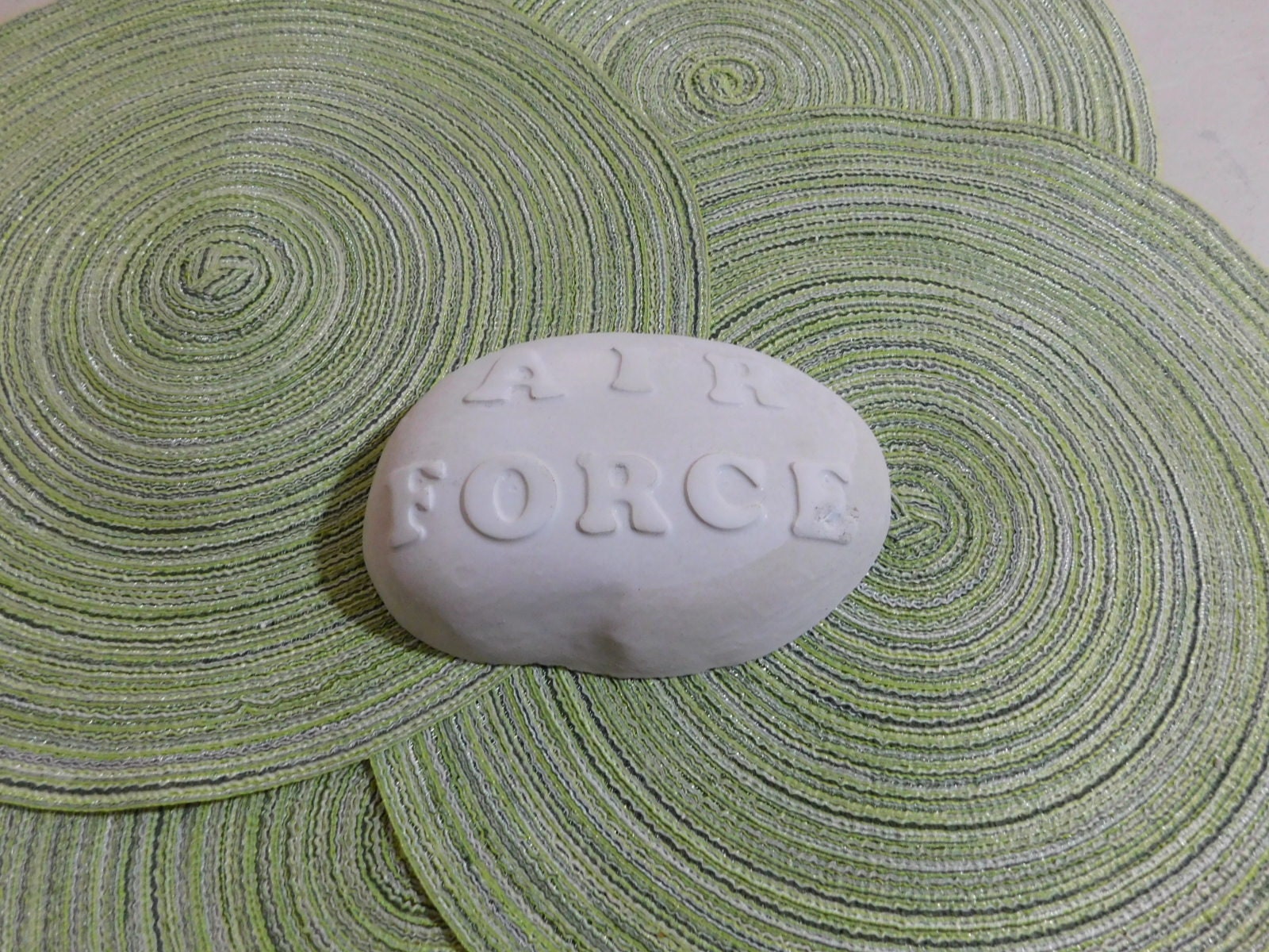 Concrete Air Force USAF Plaque Garden Stone - Etsy