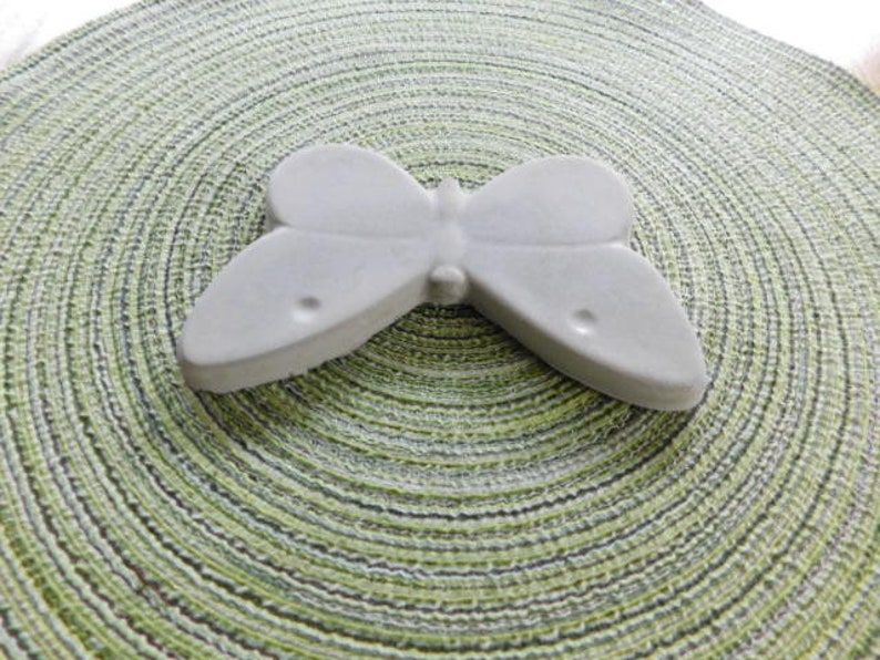 Concrete Butterfly Tile Plaque Statue - Etsy