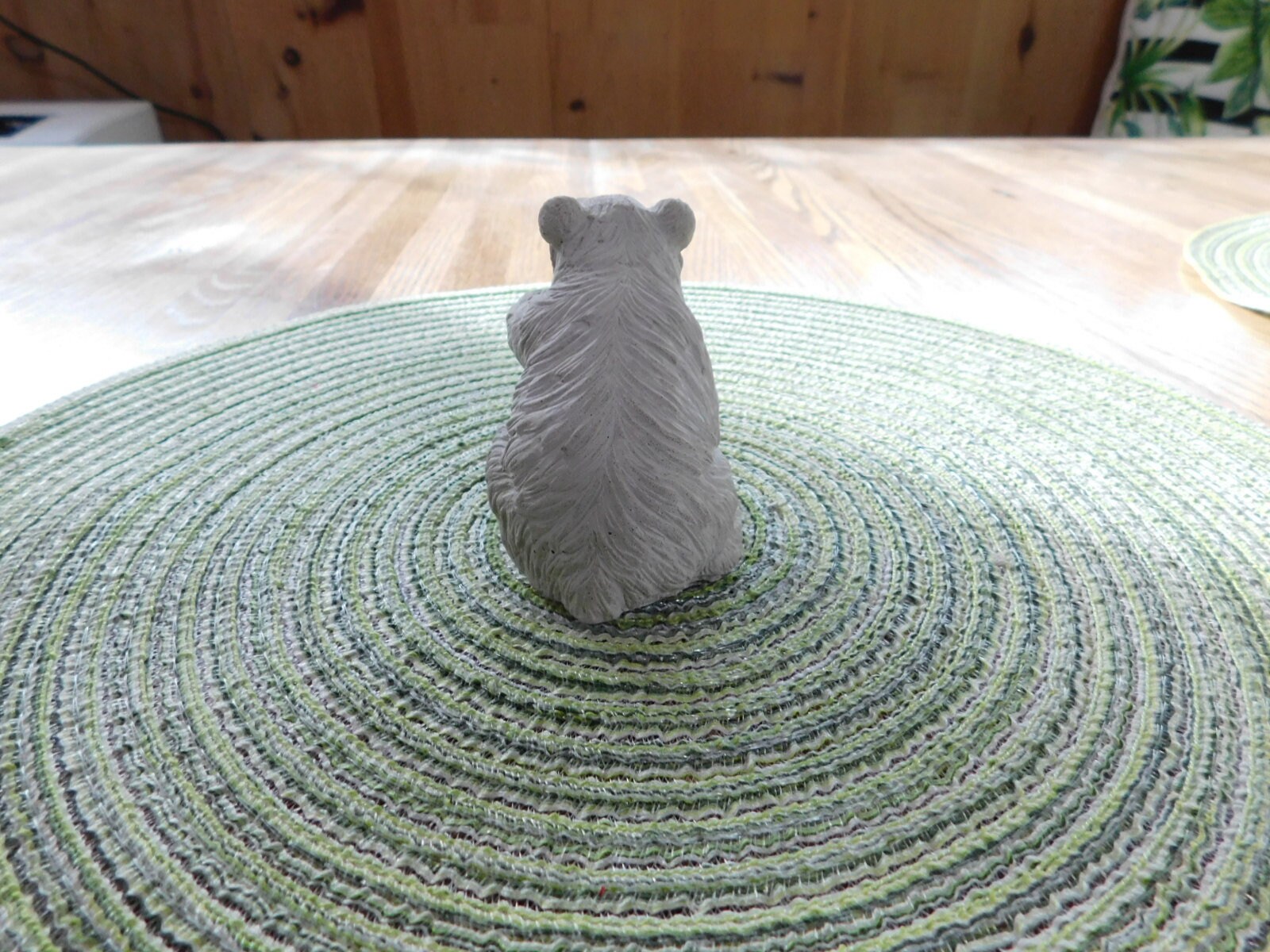 Cute Concrete Bear Statue Reaching - Etsy