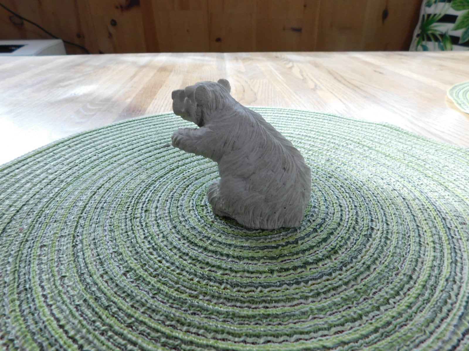Cute Concrete Bear Statue Reaching - Etsy