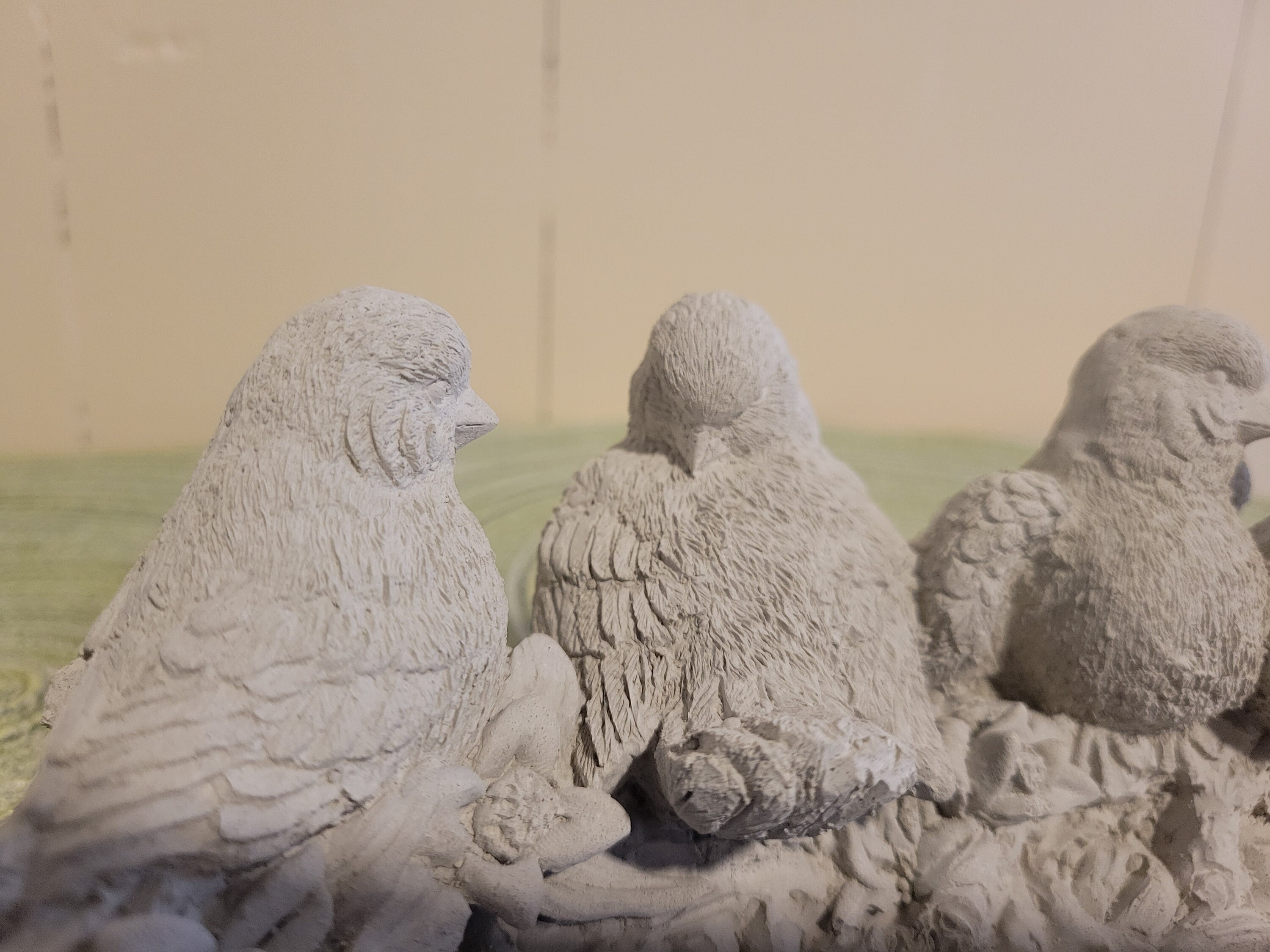 Concrete Crafted Bird Feeder Table Statue - Etsy