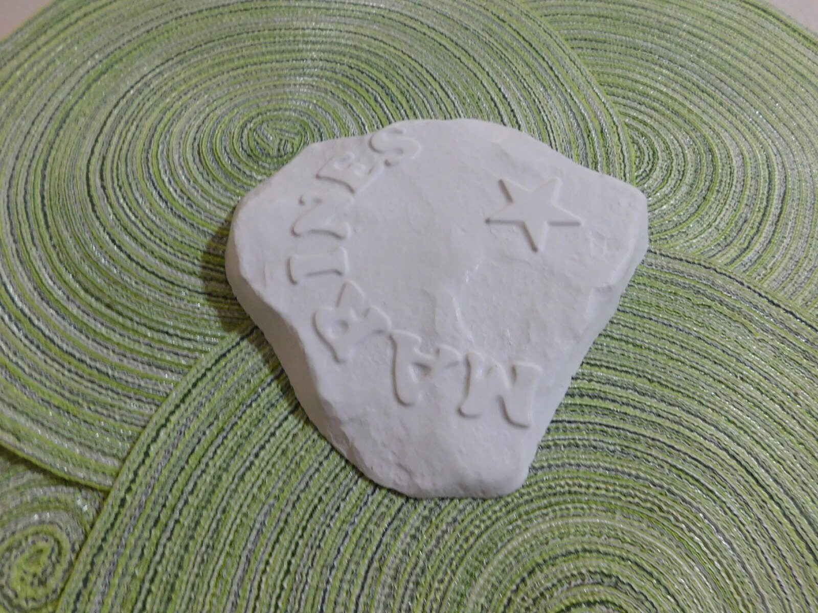 Concrete USMC Plaque Garden Stone - Etsy