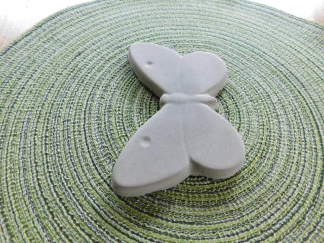 Concrete Butterfly Tile Plaque Statue - Etsy