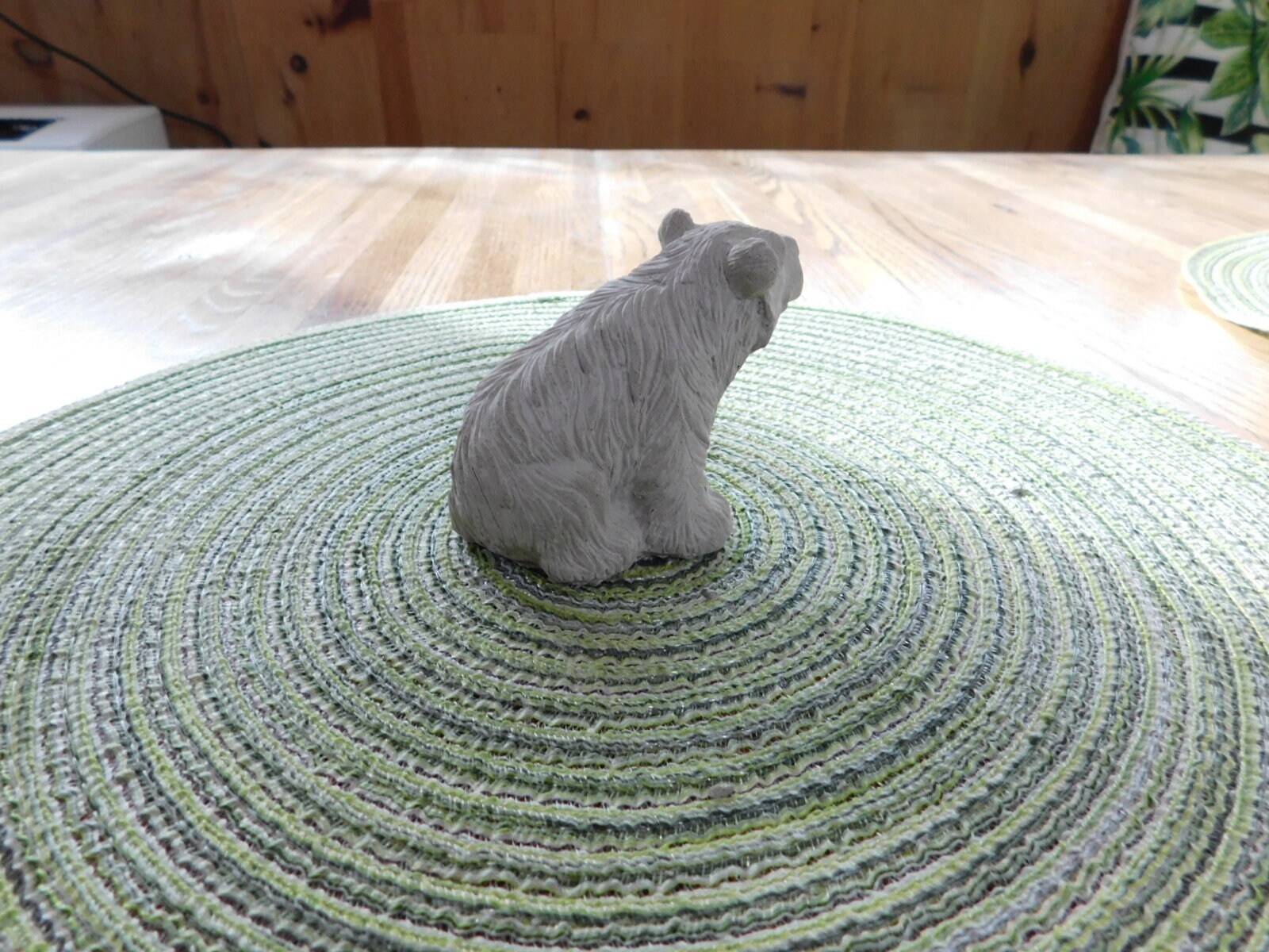 Cute Concrete Bear Statue Reaching - Etsy