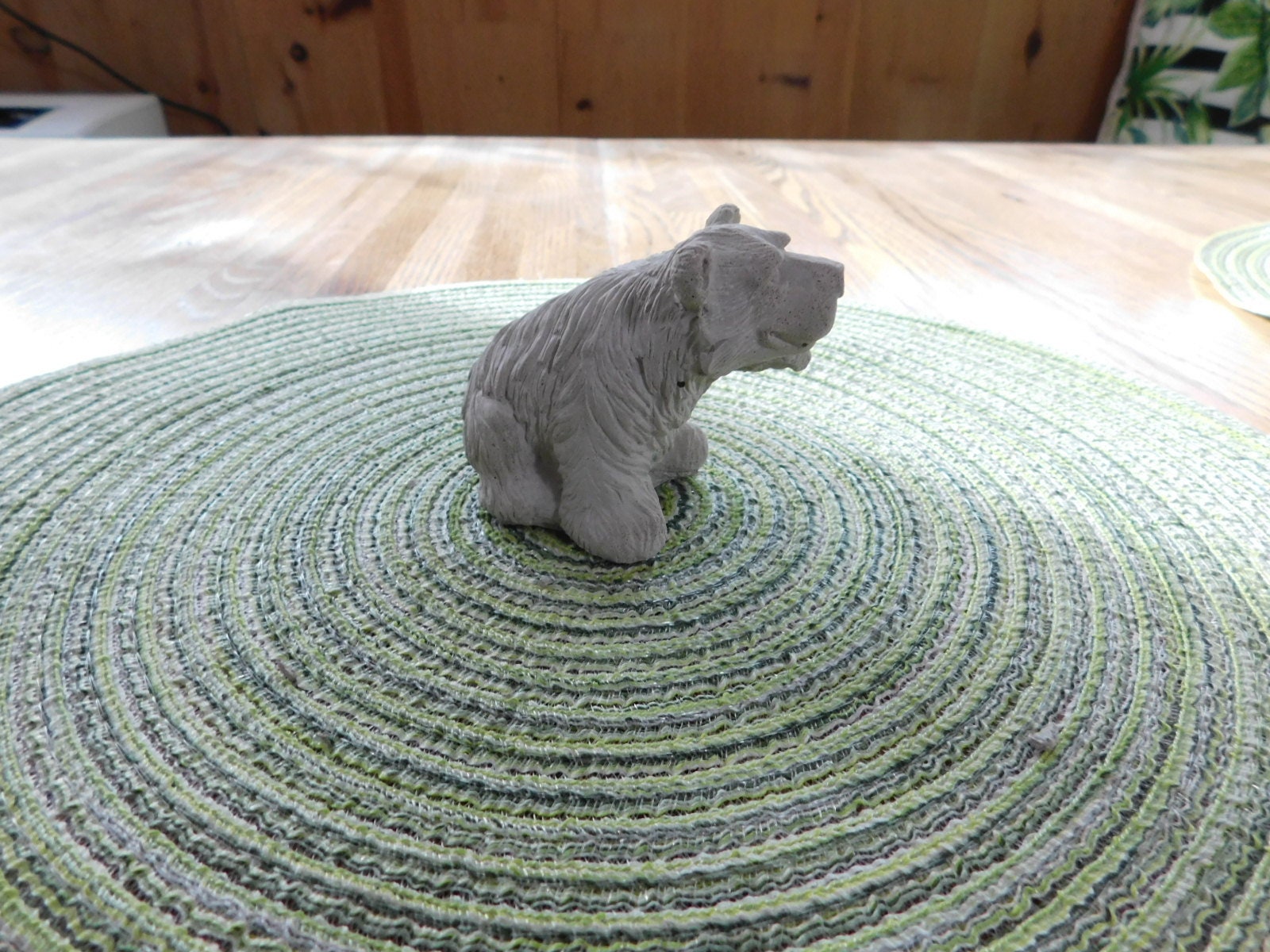 Cute Concrete Bear Statue Reaching - Etsy
