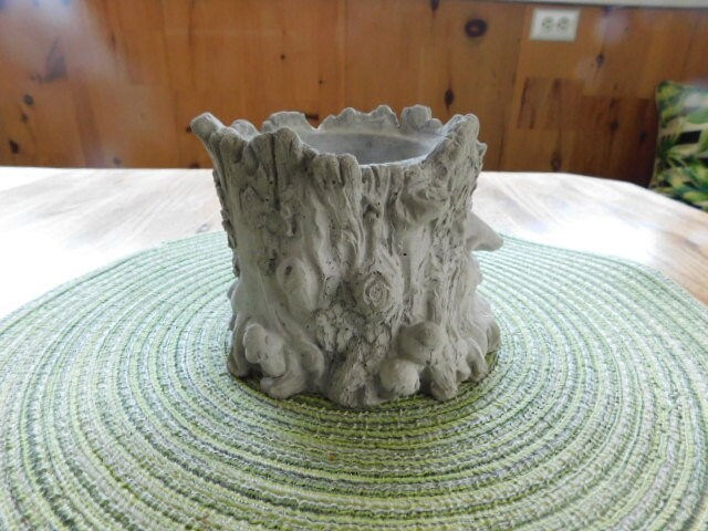 Concrete Old Man Tree Face Planter Candle Holder - Etsy