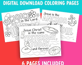 Princess Themed Bible Based Coloring Pages - Activity for Kids - Bible ...