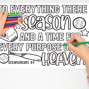 Sports Theme Bible Based Coloring Pages for Kids - Digital Download ...