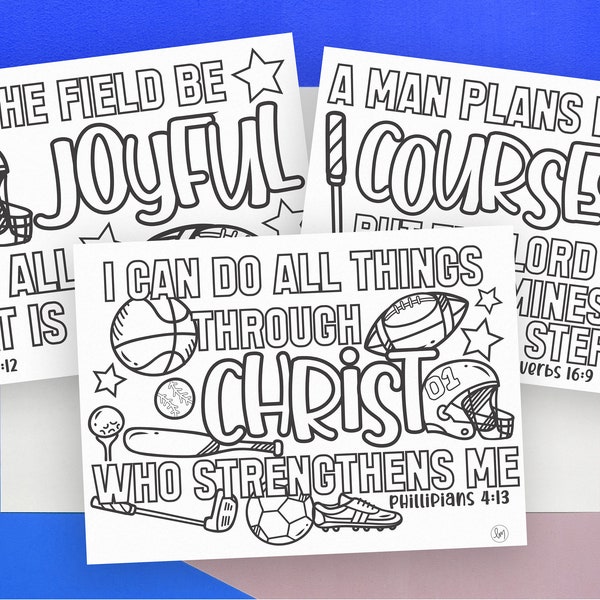 Christian Sports Theme - Etsy