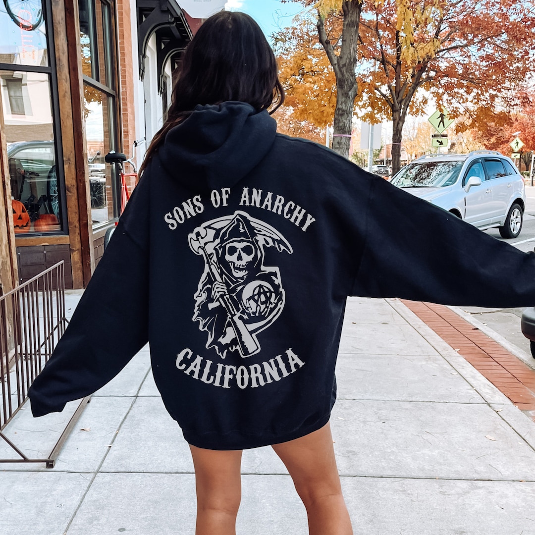 SOA Hoodie, SOA Fan Gift, Jax Teller Hoodie, Reaper Crew Hoodie, SOA ...