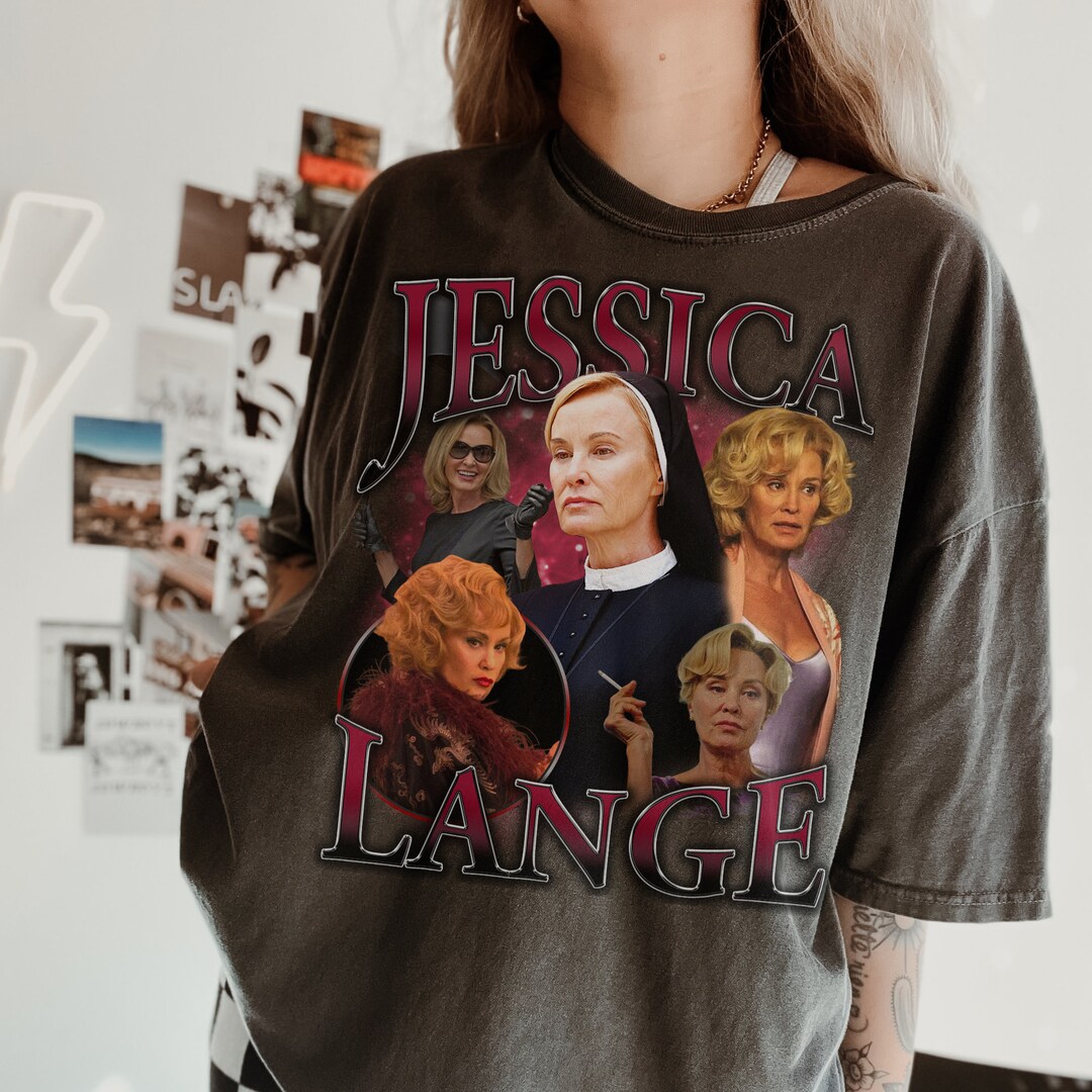 Jessica Lange Shirt, AHS Shirt, Horror Shirt, 90s Tshirt, AHS Fan Gift ...