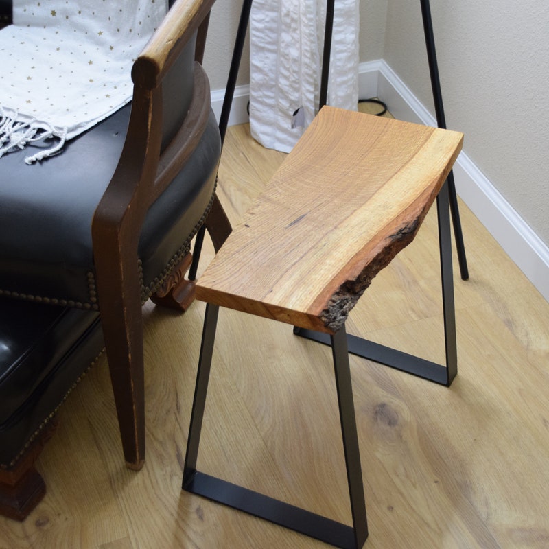 Live Edge End Table - Etsy