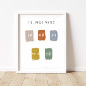 Educational Islamic Art Set | Classroom Decor Artwork | Set of 4 ...