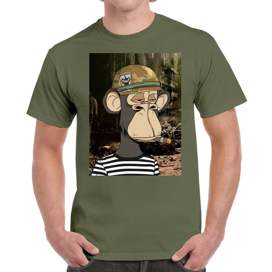 G High Joe | 0xape | Bored Ape | NFT Tee | Graphic Tee | 0xape Trilogy ...
