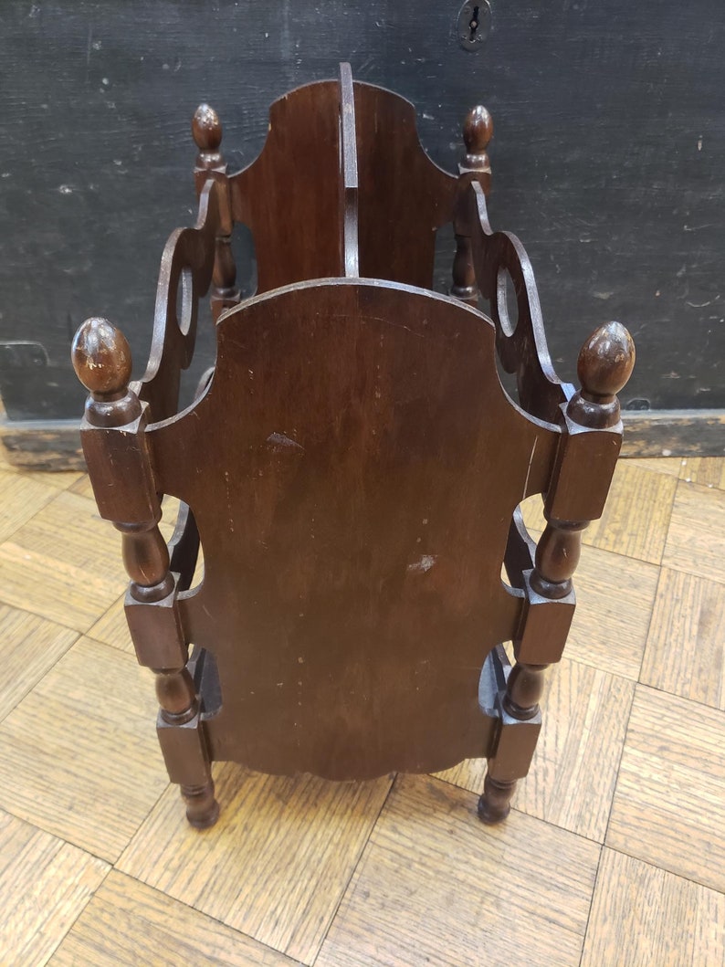 Vintage Butler Magazine Rack - Etsy