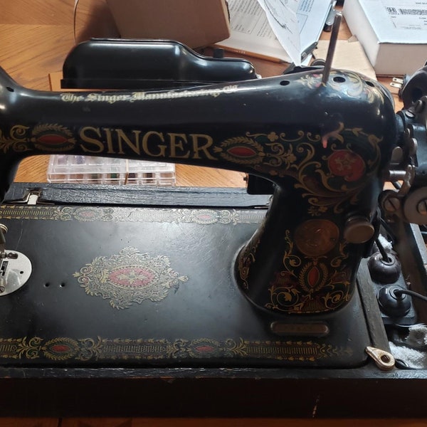 Singer 66 Red Eye - Etsy