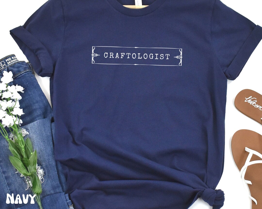 Crafting Shirt, Craft Obsessed Shirt, Funny Crafting T-shirt ...