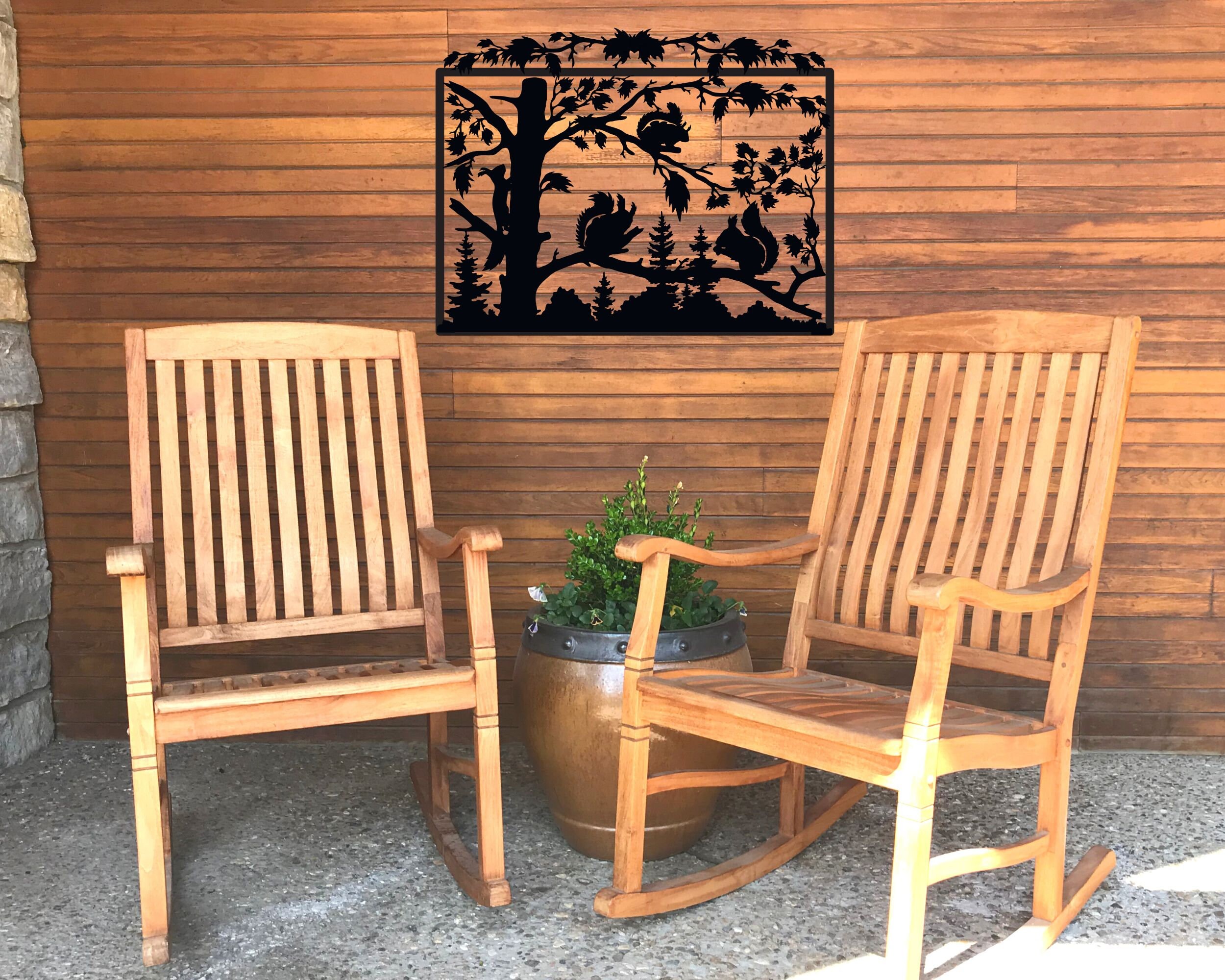 Squirrels Wall Art Outdoorsy Squirrel Sign Wildlife Wall - Etsy