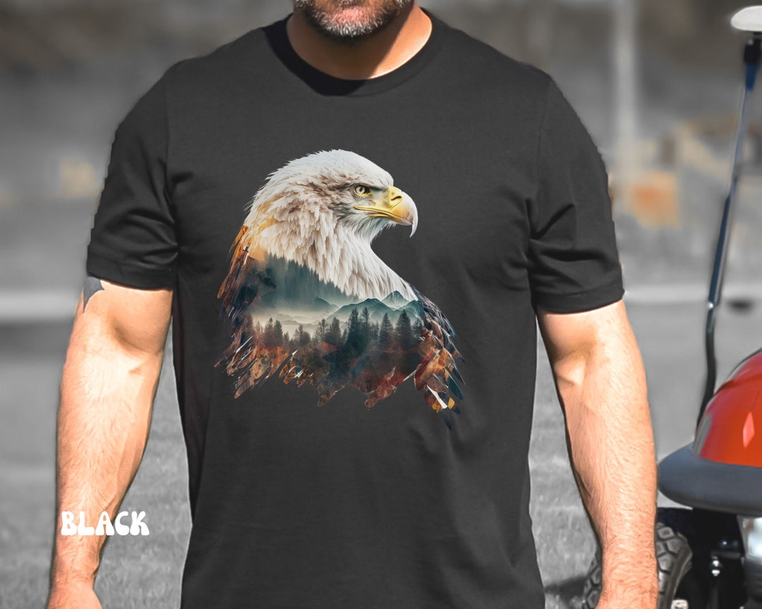 Eagle Shirt, Bald Eagle Silhouette, American Bald Eagle Shirt ...