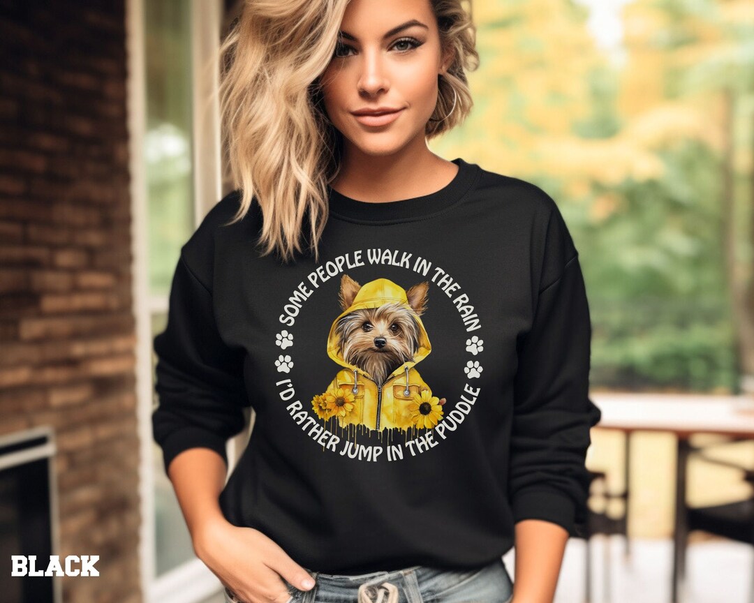 Yorkie Shirt, Yorkshire Terrier Sweatshirt, Cute Dog Lover Shirt for ...