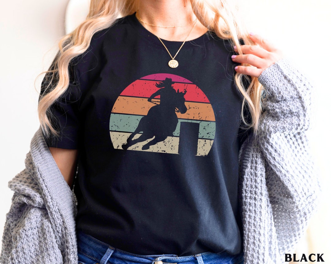 Barrel Racer Shirt, Western Barrel Racing Shirts, Cowgirl Shirt, Farm ...