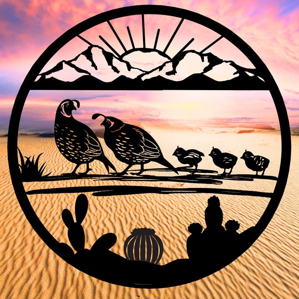 Quail Family - Etsy