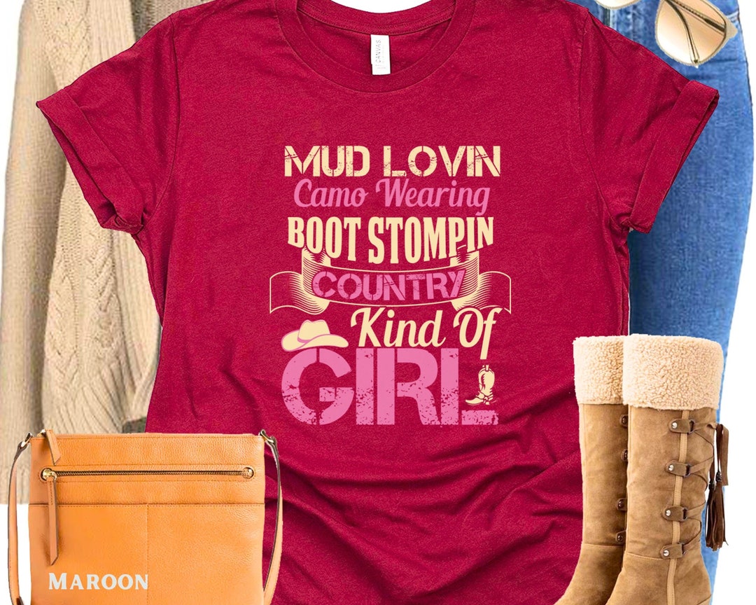 Mud Lovin Women's off Road Shirt, off Roading Shirt, Country Girl ...