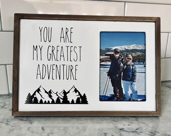 Wedding Mountain Picture Frame - Etsy