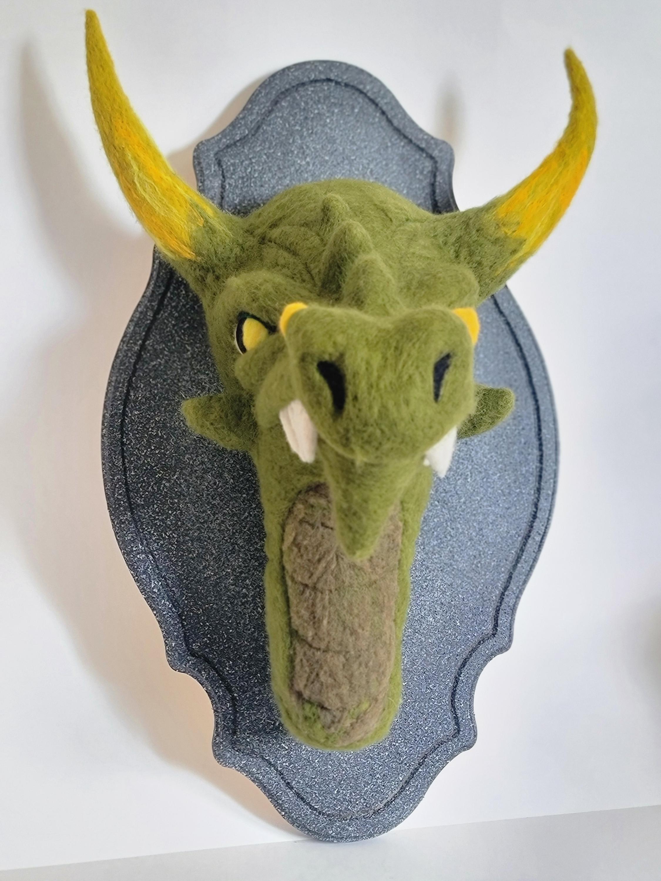 Large Mounted Dragon - Etsy