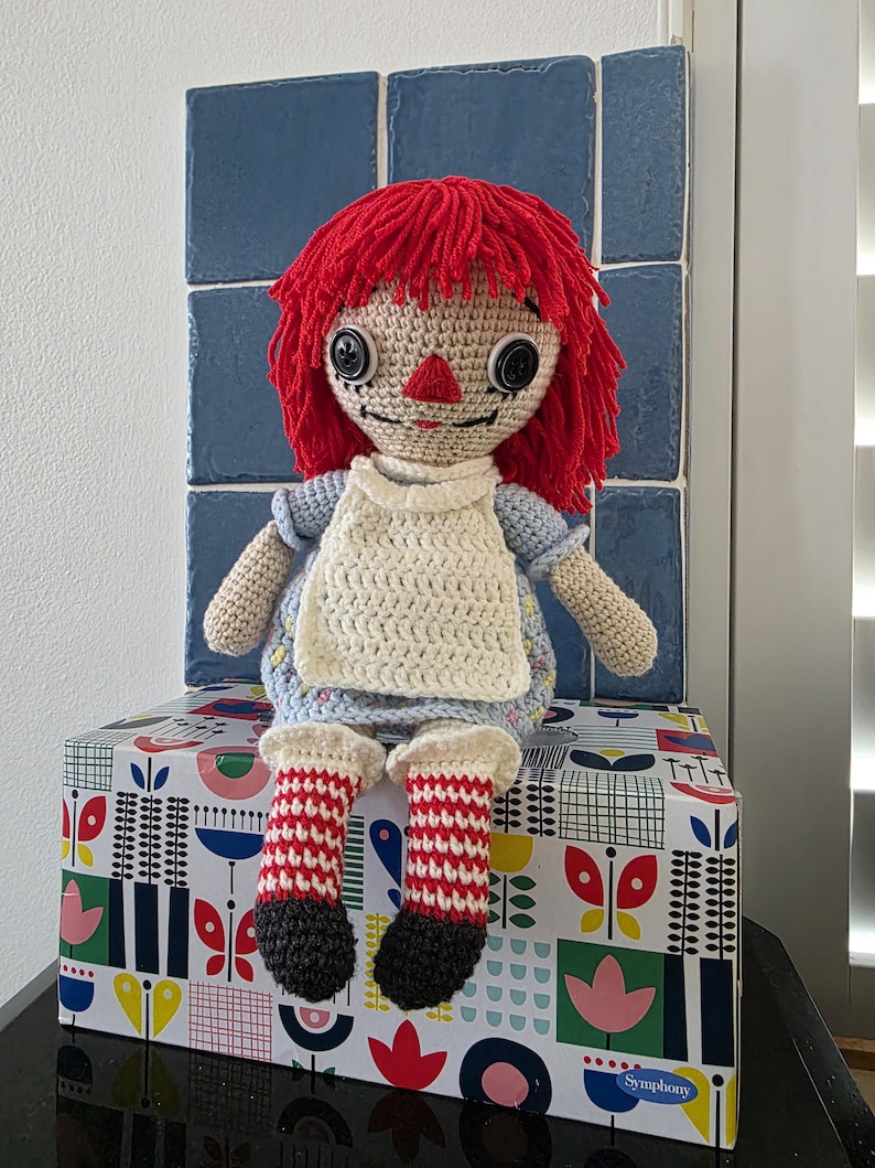 Anna Rag Doll Annabelle Crochet Pattern - Etsy
